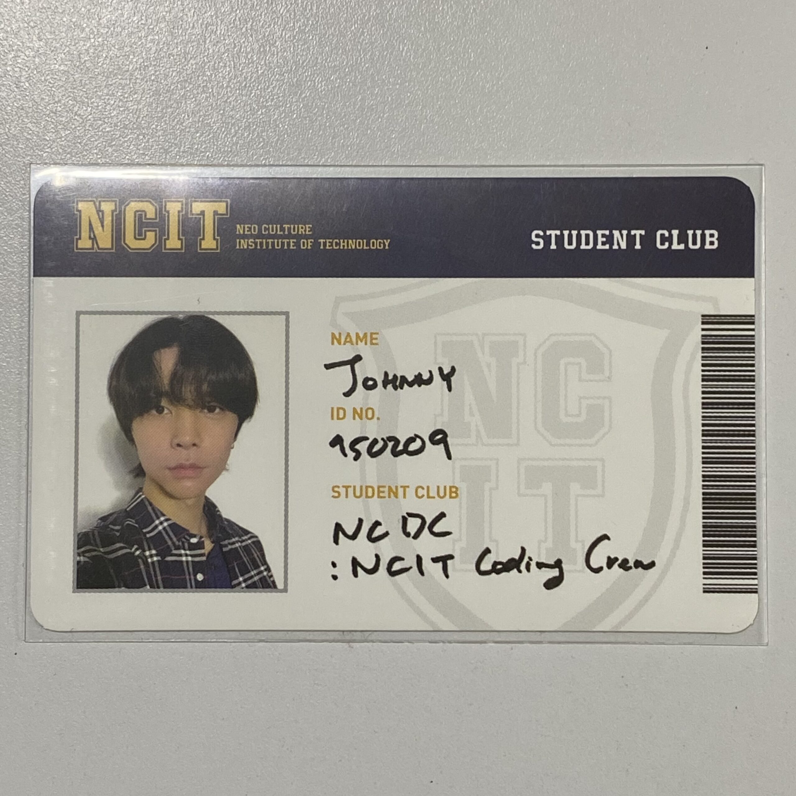 NCT-127-Johnny-NCIT-Student-ID-Card