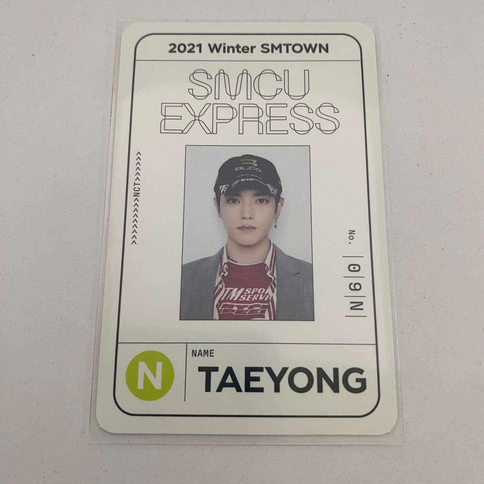 NCT-U-Taeyong-2021-SMCU-Pass-Card