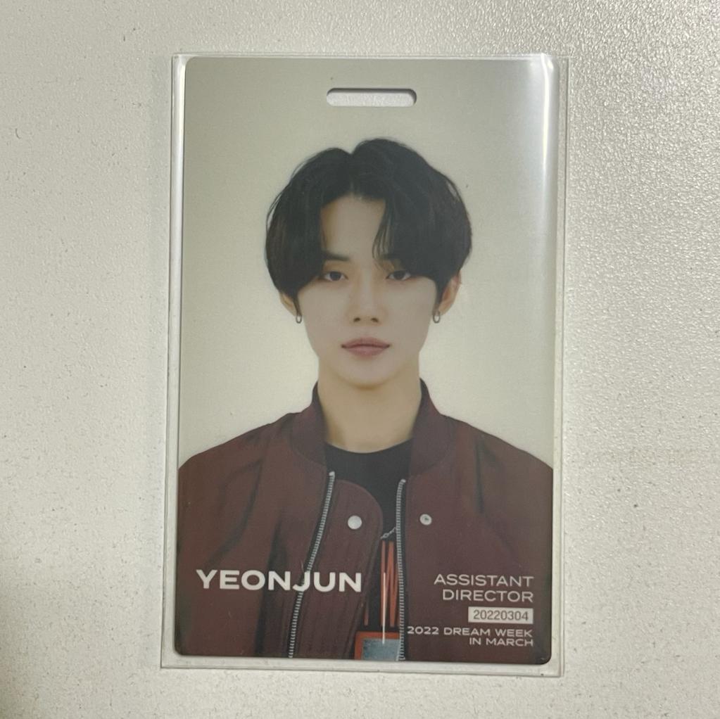 TXT-Yeonjun-MOA-Production-Employee-ID-Card