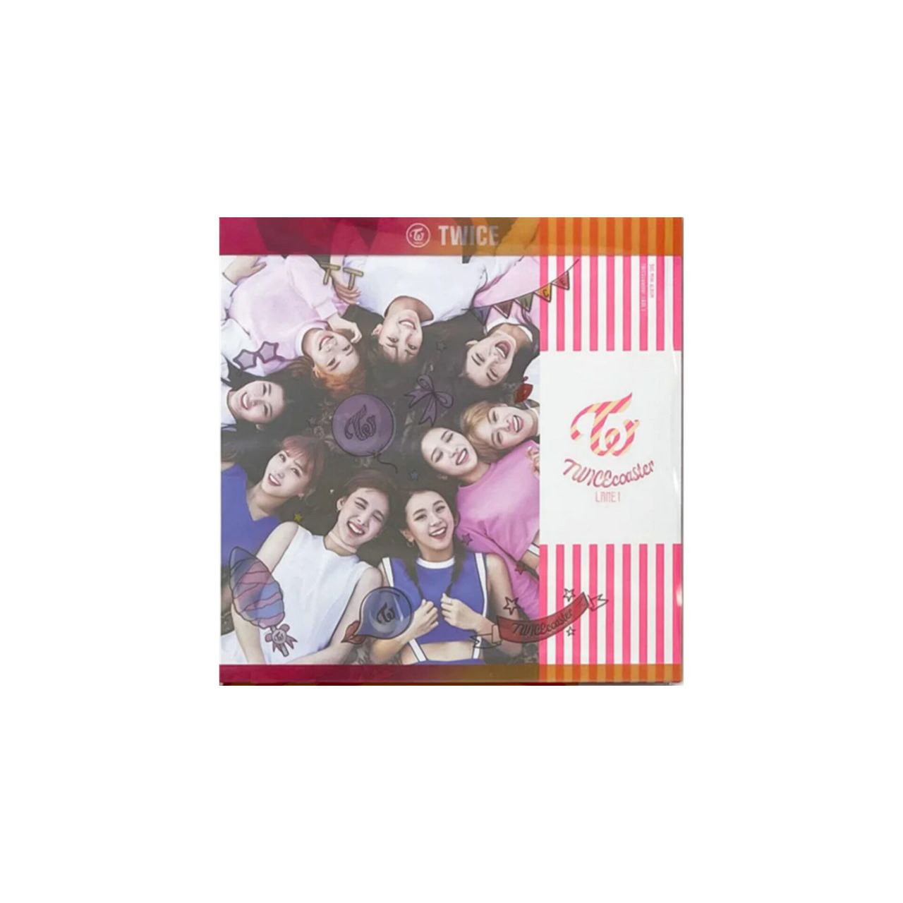 TWICE - 3rd Mini Album [TWICECOASTER : LANE 1] (Neon Magenta Ver.)