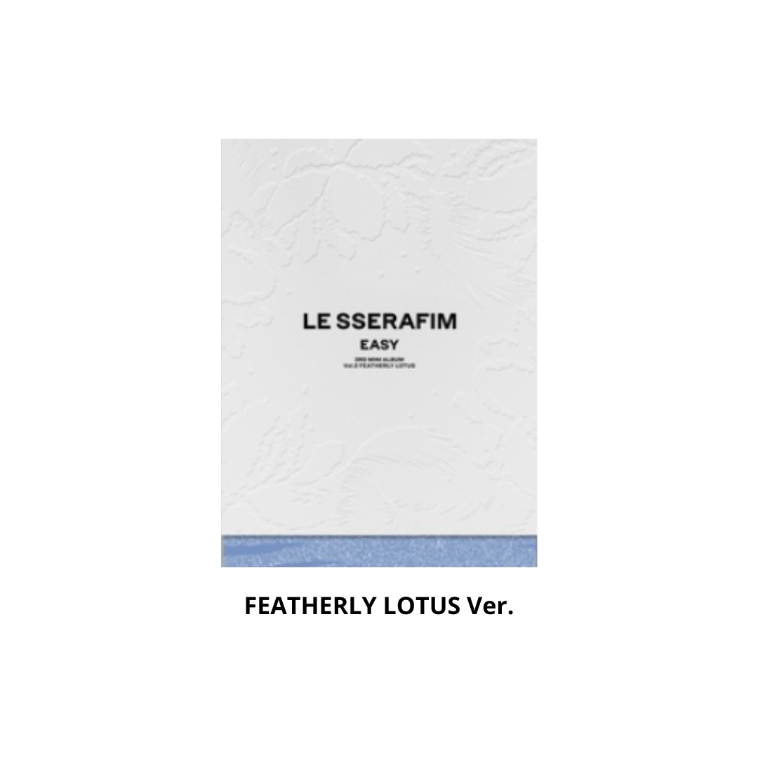 LE SSERAFIM - 3rd Mini Album [EASY] (Featherly Lotus Ver.)