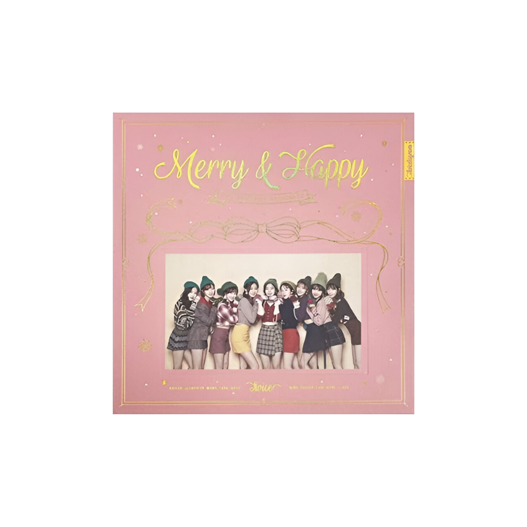 Twice - 1st Repackage Album [Merry & Happy] (Happy Ver.)